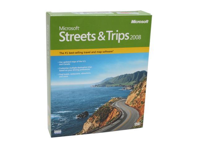 Microsoft Streets and Trips 2008 - Newegg.com