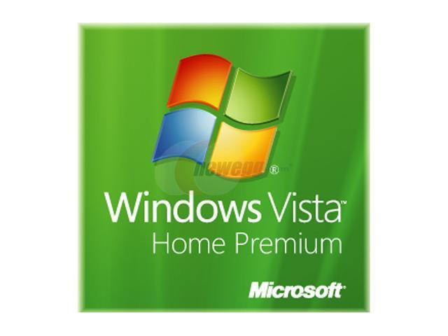 Microsoft Windows Vista Home Premium SP1 64-bit English 3pk DSP 3 OEI ...