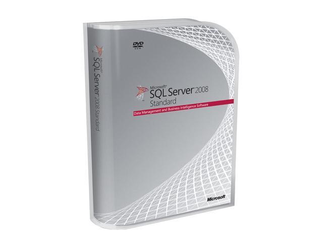 Microsoft SQL Server Standard Edition 2008 1 Processor License - Newegg.com