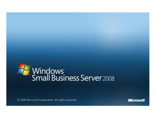 Microsoft Windows Small Business Server Premium 2008 English 1pk DSP OEI DVD 1-4CPU 5 Clt ...
