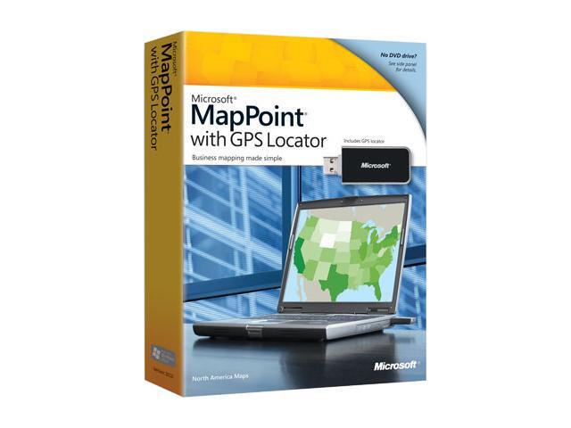 Microsoft MapPoint 2010 with GPS Locator - Newegg.com