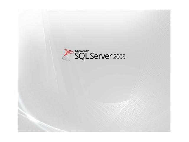 Microsoft SQL Server 2008 Std for Small Business CAL English 1 Pack DSP ...