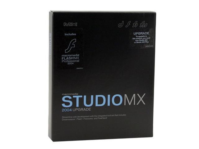 Macromedia Studio MX 2004 with Flash Professional Upgrade from ...