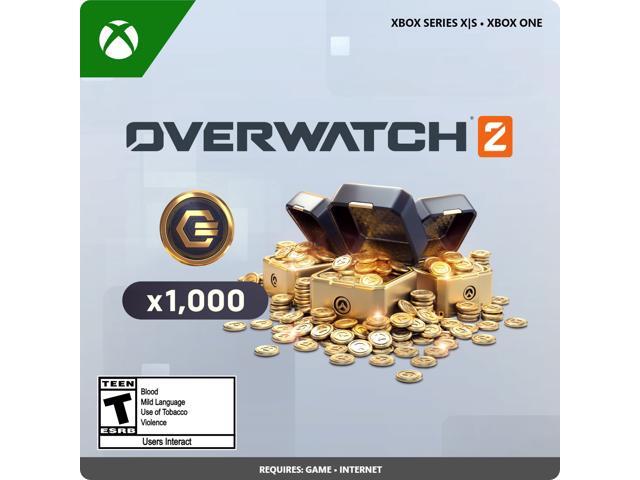 Overwatch® 2 Coins - 1,000 Xbox Series X|S, Xbox One [Digital Code ...