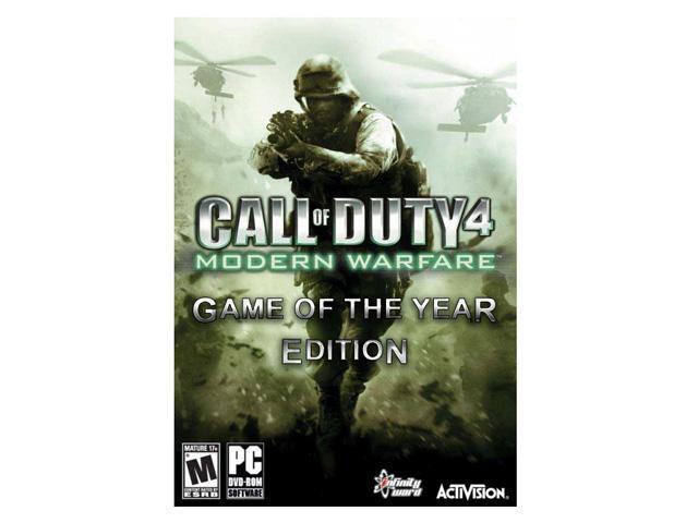 Call of Duty 4 Game of the Year Edition PC Game - Newegg.com
