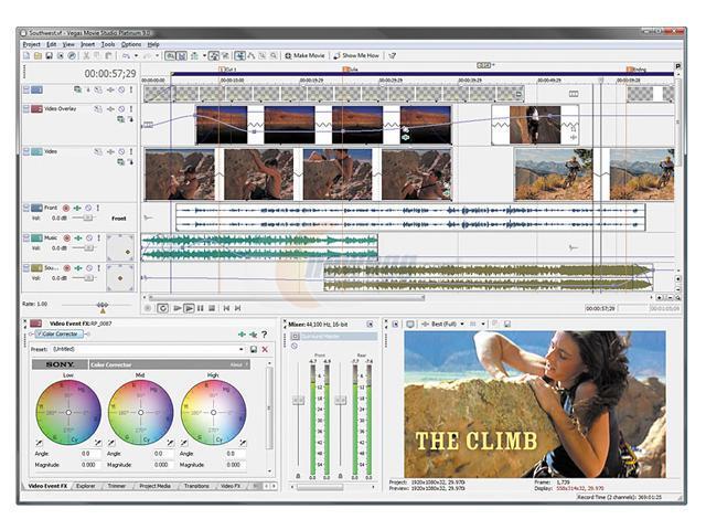 SONY Vegas Movie Studio Platinum 9 Pro Pack - Newegg.com