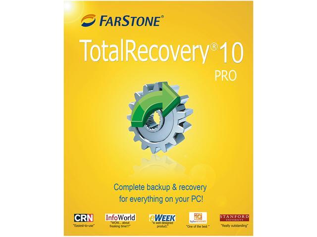 FarStone TotalRecovery Pro 10 - Download - Newegg.com