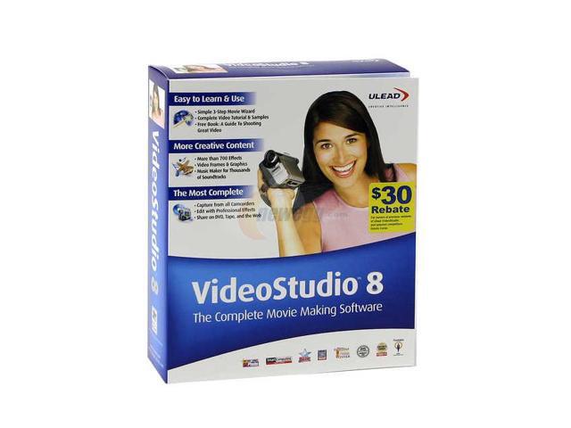 ULEAD VIDEOSTUDIO 8 SINGLE BOX UNIT - Newegg.com