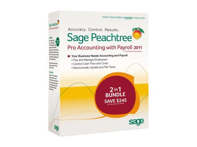Peachtree by Sage Pro Accounting with Payroll 2011 - Newegg.com