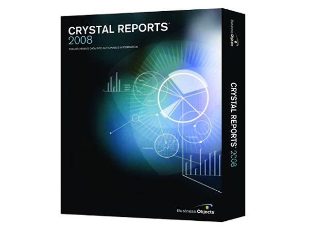 Business Objects Crystal Reports 2008 Upgrade - Newegg.com