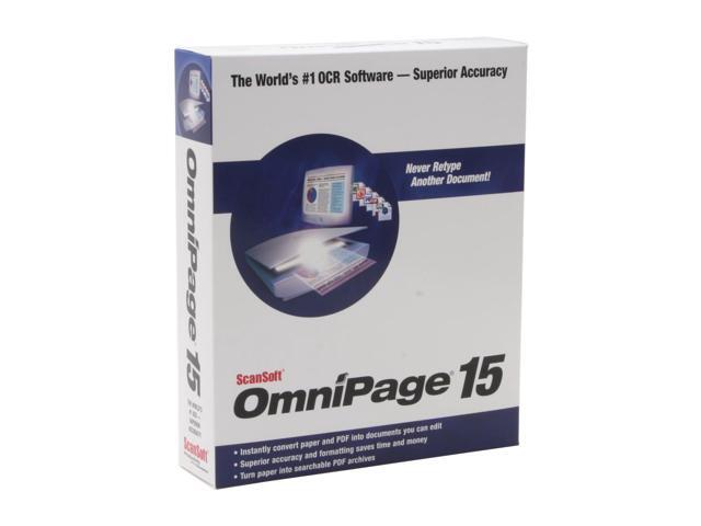 NUANCE OmniPage 15 - Newegg.com