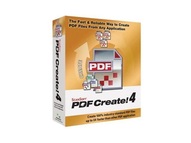 NUANCE PDF Create! 4.0, US English MiniBox - Newegg.com
