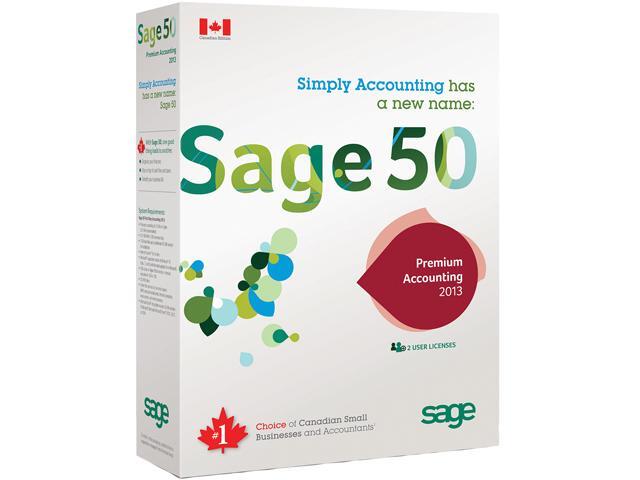Sage Sage 50 Premium Accounting 2013 - Newegg.ca