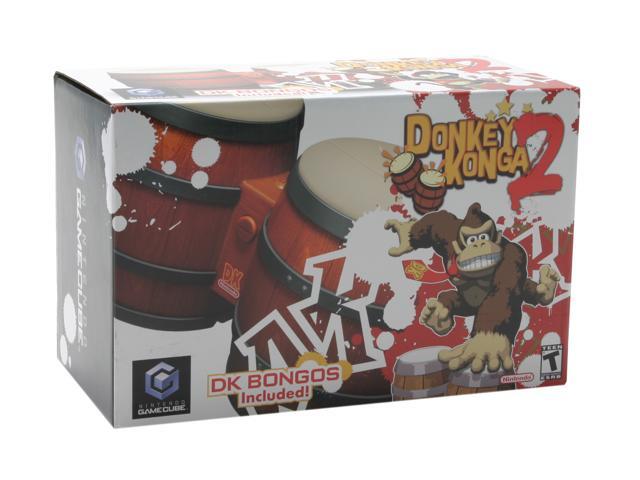 Donkey Konga 2 with DK Bongo Controller Game Cube game Nintendo ...