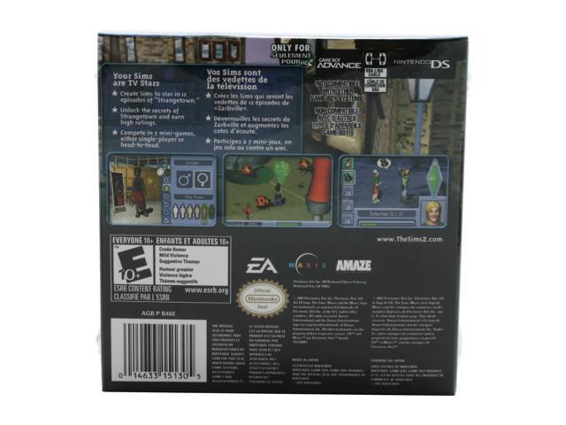 The Sims 2 GameBoy Advance Game EA - Newegg.com
