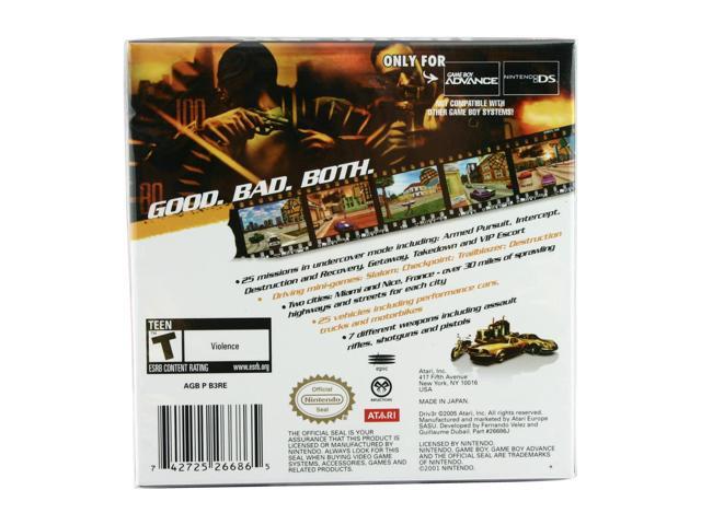 Driver 3 GameBoy Advance Game ATARI - Newegg.com