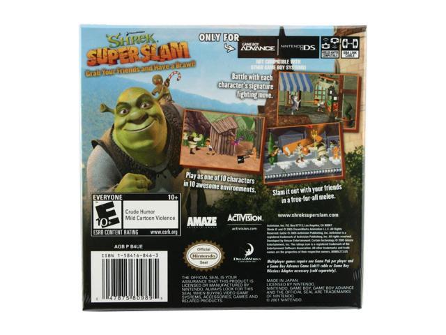 Shrek SuperSlam GameBoy Advance Game Activision - Newegg.com