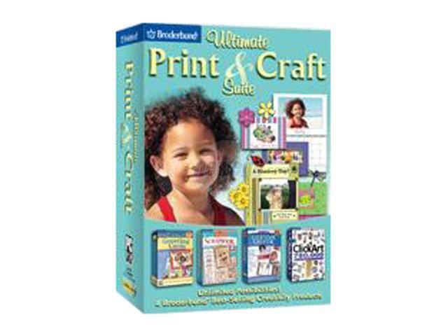 Encore Software Broderbund Ultimate Print & Craft Suite - Newegg.com