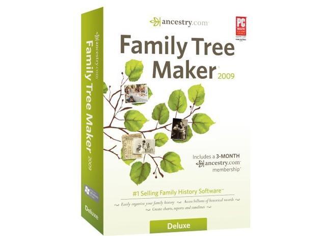Encore Software Family Tree Maker 2009 Deluxe - Newegg.com