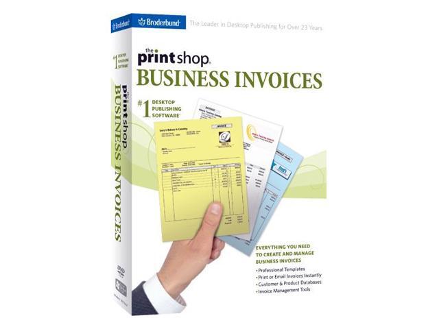 Encore Software The Print Shop: Business Invoices (2009) - Newegg.com
