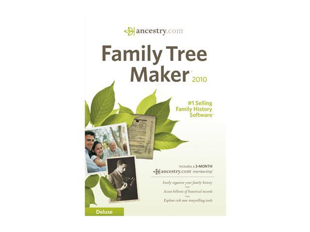 Encore Software Family Tree Maker 2010 Deluxe SB - Newegg.com