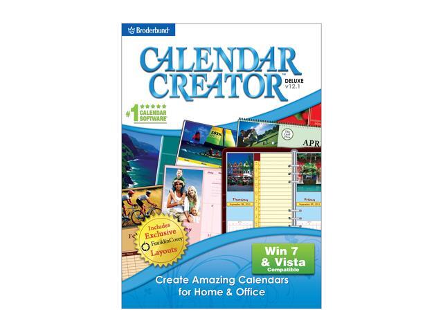 Encore Software Calendar Creator Deluxe V12.1 - Newegg.com