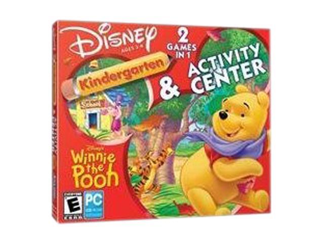 Encore Software Pooh Activity Center And Pooh Kindergarten Jewel Case ...