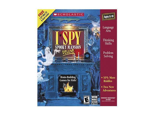 TOPICS Entertainment I SPY Spooky Mansion Deluxe w / I SPY Book & Mini ...
