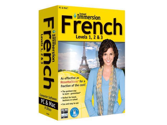 TOPICS Entertainment Instant Immersion French Levels 1, 2 & 3 - Newegg.com