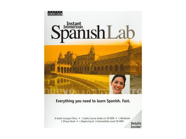 TOPICS Entertainment Instant Immersion Spanish Lab - Newegg.com