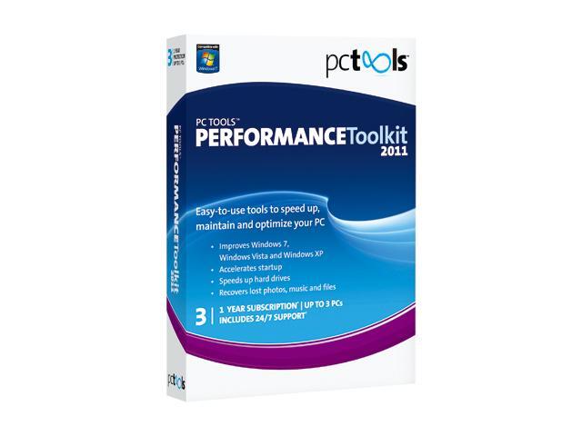 PC Tools Performance Toolkit 2011 1u/3pc - Newegg.com
