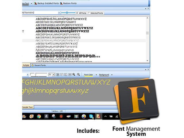 SummitSoft Creative Fonts Collection - Download - Newegg.com