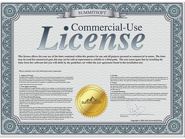 SummitSoft Creative Fonts Collection - Download - Newegg.com