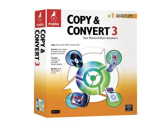 Roxio Copy & Convert 3 - Mini Box - Newegg.com