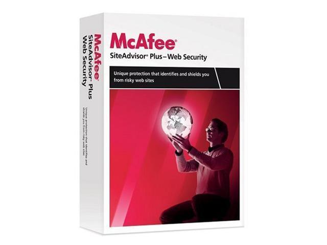 McAfee SiteAdvisor Plus 2009 1 User - Newegg.com