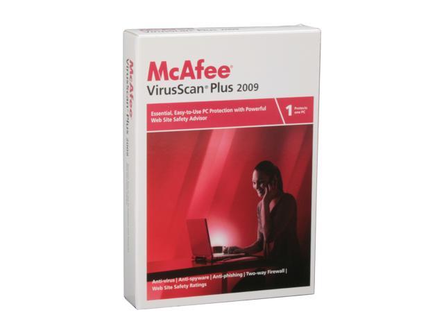 Open Box: McAfee VirusScan Plus 2009 1 User - Newegg.com