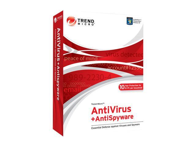 TREND MICRO Trend Micro Anti-Virus - 10-user Pack - Newegg.com