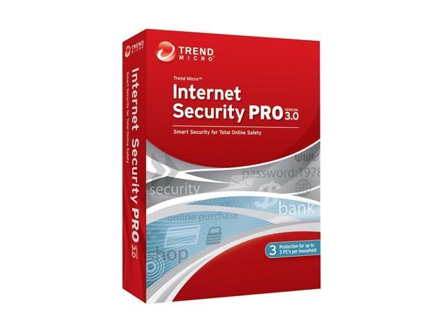 TREND MICRO Internet Security Pro 3 User 2011 - Newegg.com