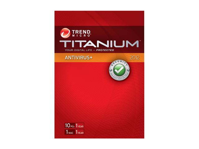 TREND MICRO Titanium Antivirus - 10 User - Newegg.com