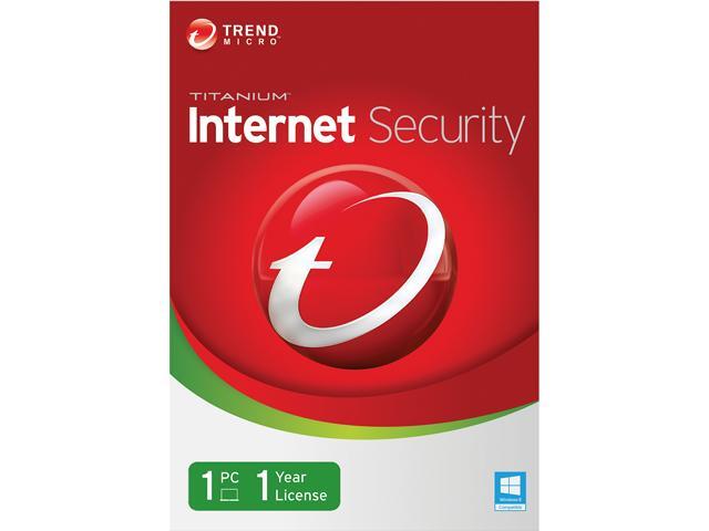 TREND MICRO Titanium Internet Security 2014 1 PC - Download - Newegg.com