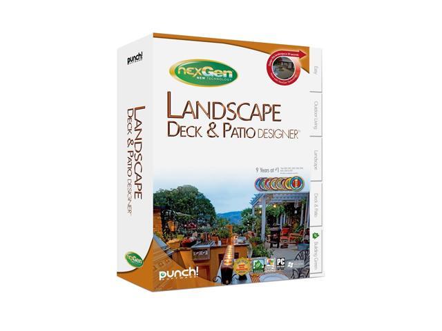 Punch! Software Landscape, Deck & Patio Designer NexGen v2 - Newegg.com