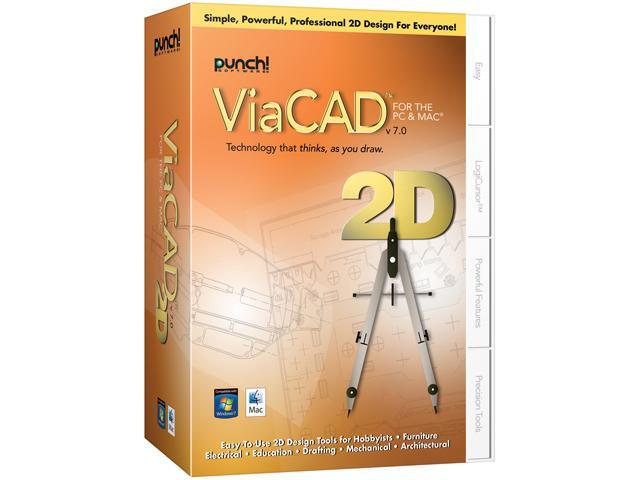 Punch! Software ViaCAD 2D PC Mac V7 Small Box - Newegg.com