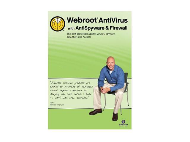 Webroot AntiVirus with AntiSpyware & Firewall - Newegg.com