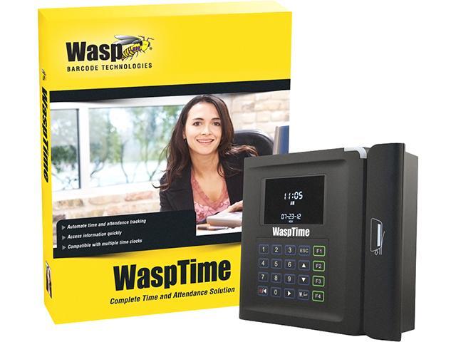 Wasp WaspTime v7 Professional with Barcode Time Clock - Newegg.ca