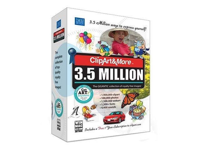 IMSI ClipArt&More 3.5 Million - Newegg.com