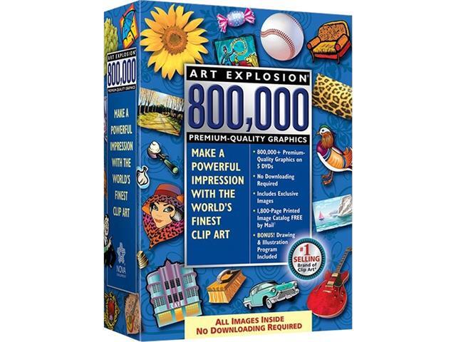 Nova Development Art Explosion 800000 DVD DVD Mini Box - Newegg.com
