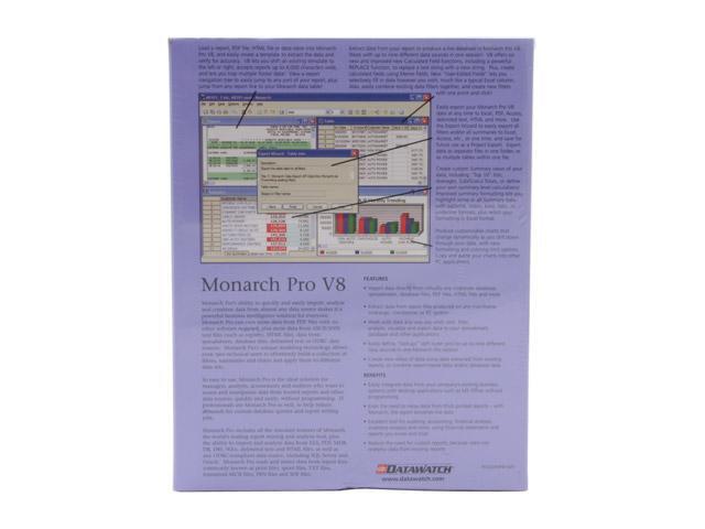 DATAWATCH Monarch Pro V8 Upgrade from Pro V7 Single User - Newegg.com