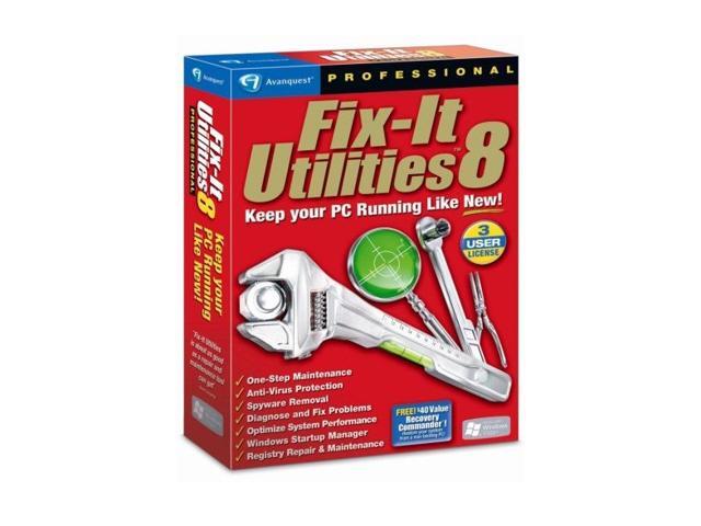 Avanquest Fix-It Utilities 8 Professional - Newegg.com