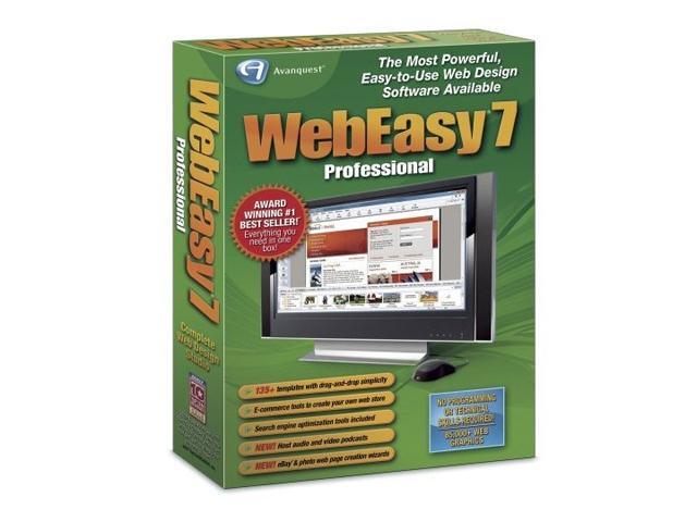 Avanquest Web Easy Professional 7 - Newegg.com