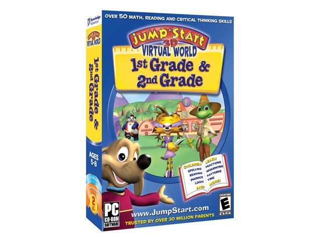 Knowledge Adventure Jumpstart 3D 1st Grade & 2nd Grade - Newegg.com